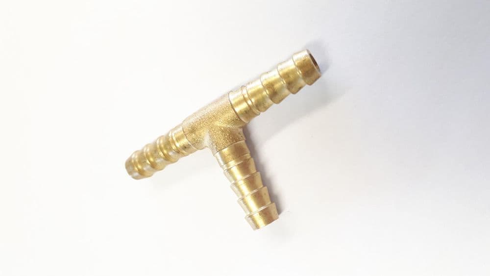 6mm ID Metal Fuel T-Piece