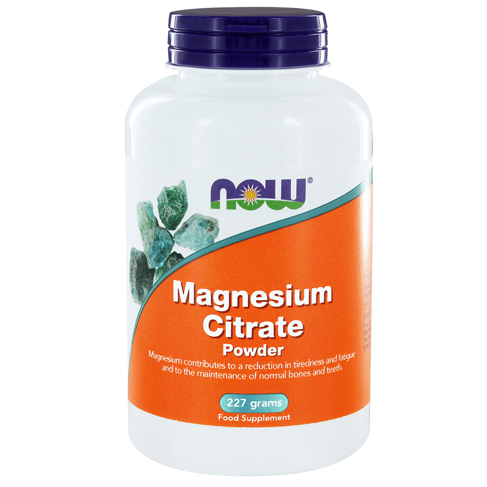 NOW Magnesium Citrate Powder
