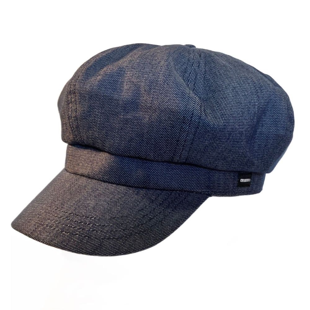 Dark Denim BakerBoy Cap Newsboy Hat Peaky Blinders Cap