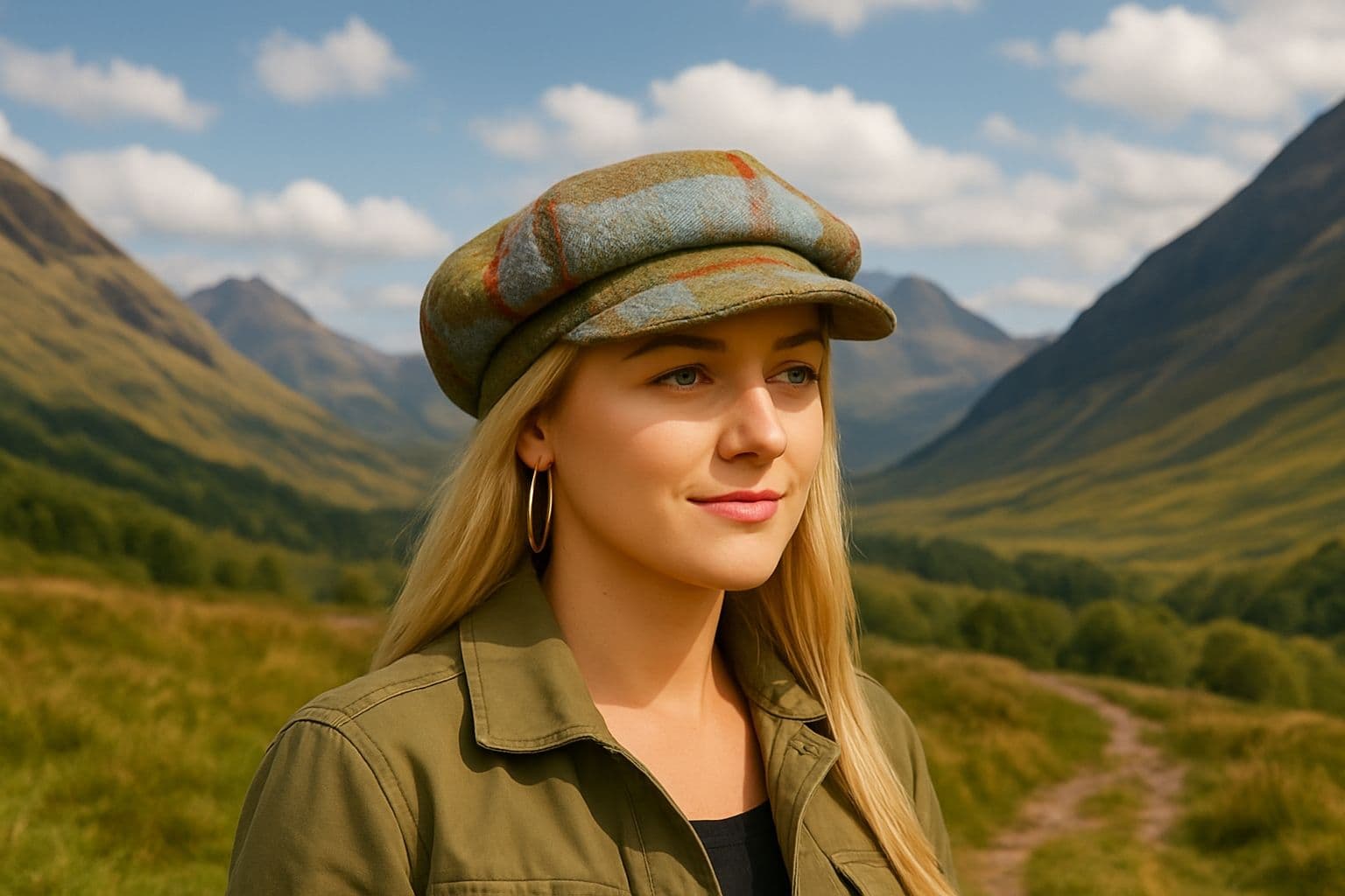 CRAGGI Hats Caps i-Pad Manicure Cushion Shawls Scarves Tweed Gifts