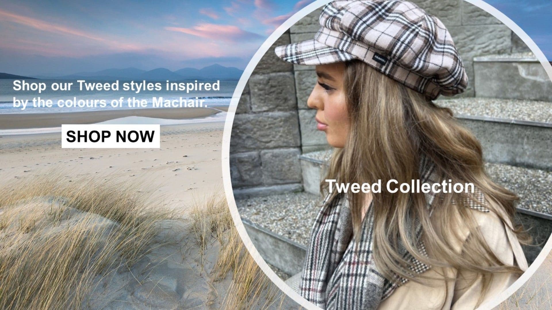 CRAGGI Hats Caps i-Pad Manicure Cushion Shawls Scarves Tweed Gifts