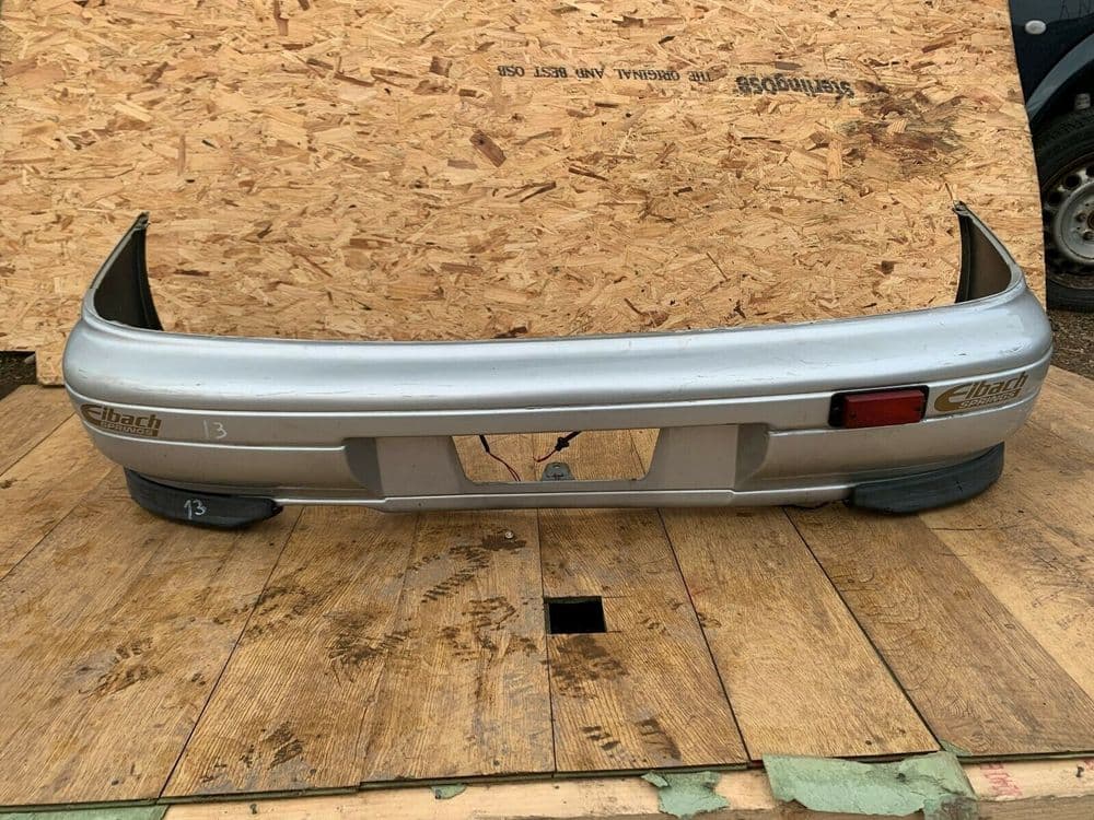 1992-1996 SUBARU GC8 IMPREZA REAR BUMPER CLASSIC WRX STI RA JDM SILVER ...