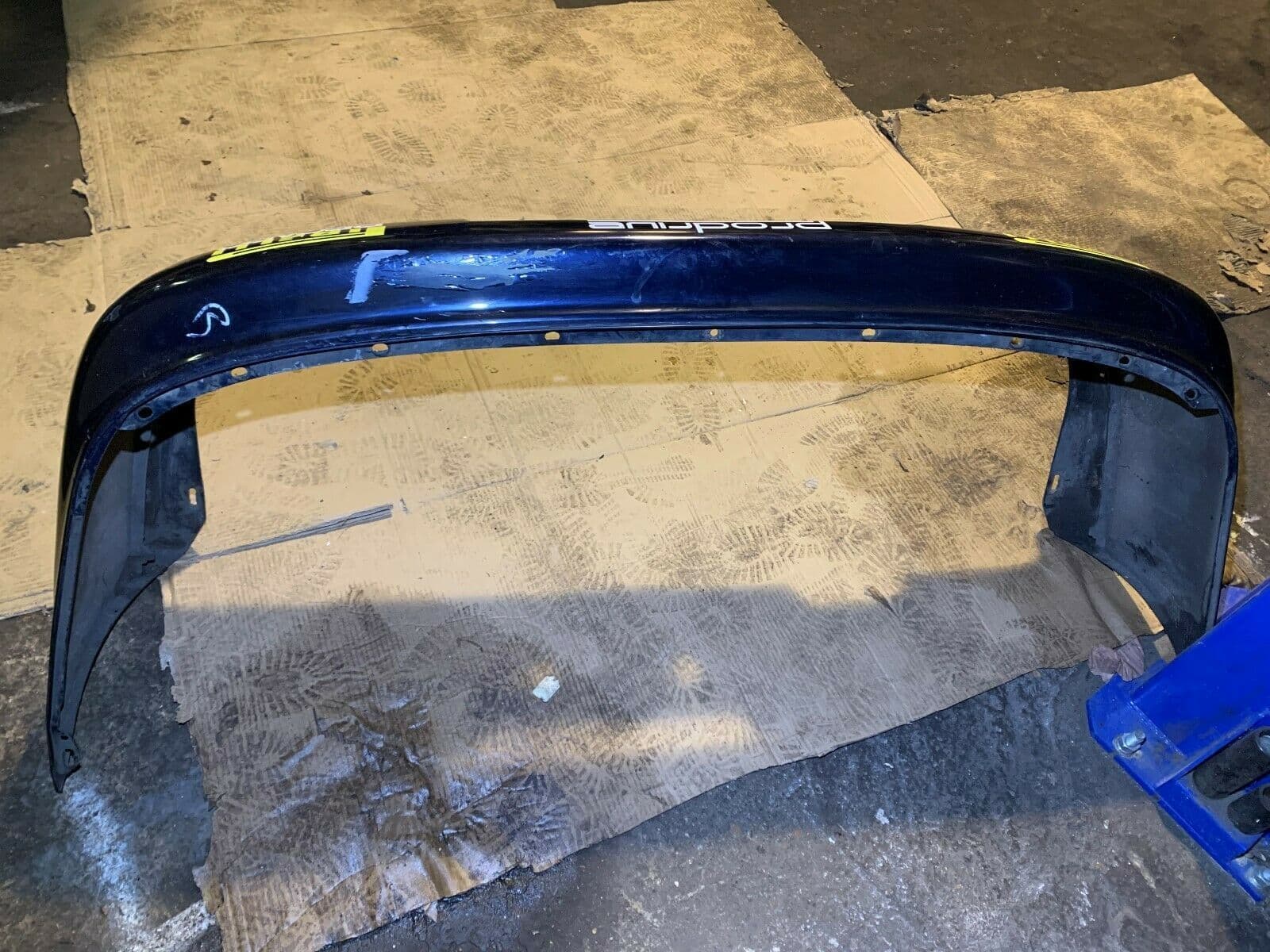 1998-2000 SUBARU GC8 IMPREZA REAR BUMPER SALOON WRX STI RA JDM TYPE R BLUE