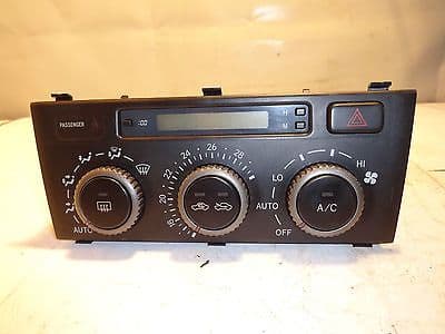 2002 LEXUS IS200 IS300 CLIMATE CONTROL PANEL HEATER AIRCON SWITCHES
