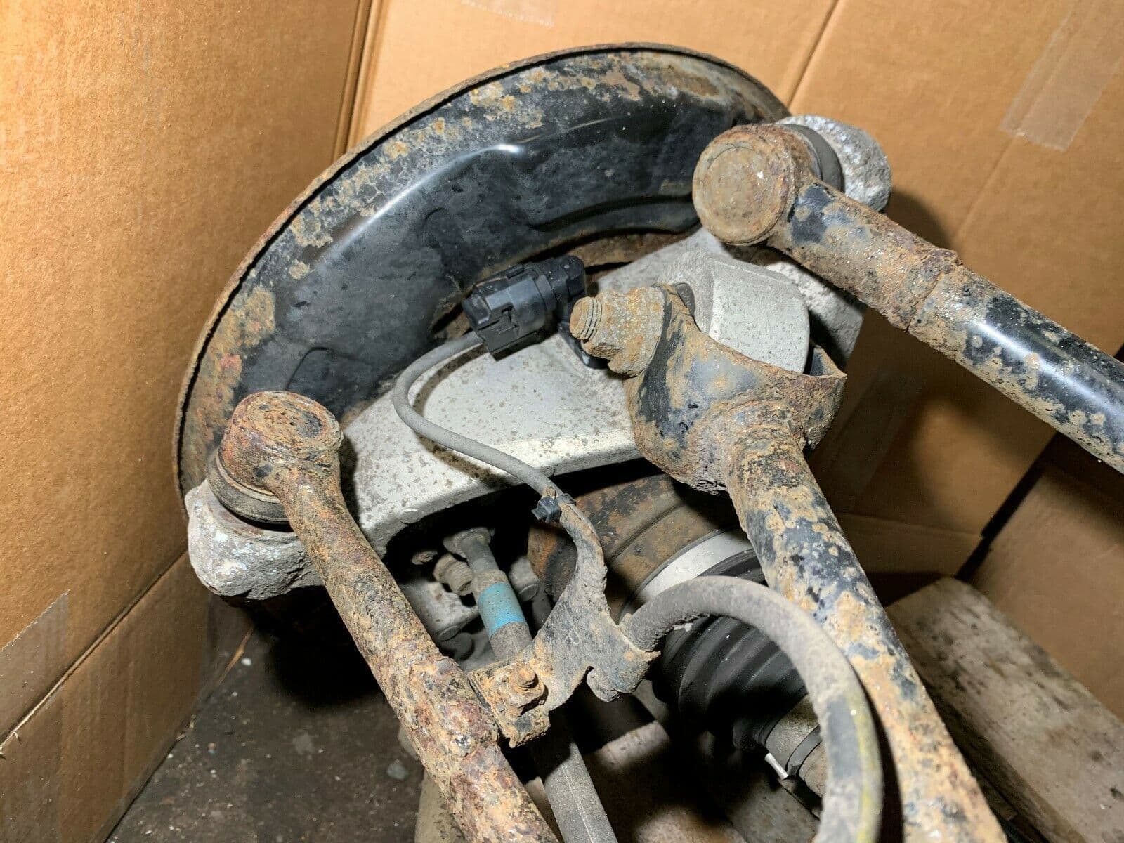 2007 LEXUS IS220 COMPLETE REAR AXLE SUBFRAME DIFFERENTIAL ARMS HUB BEARING