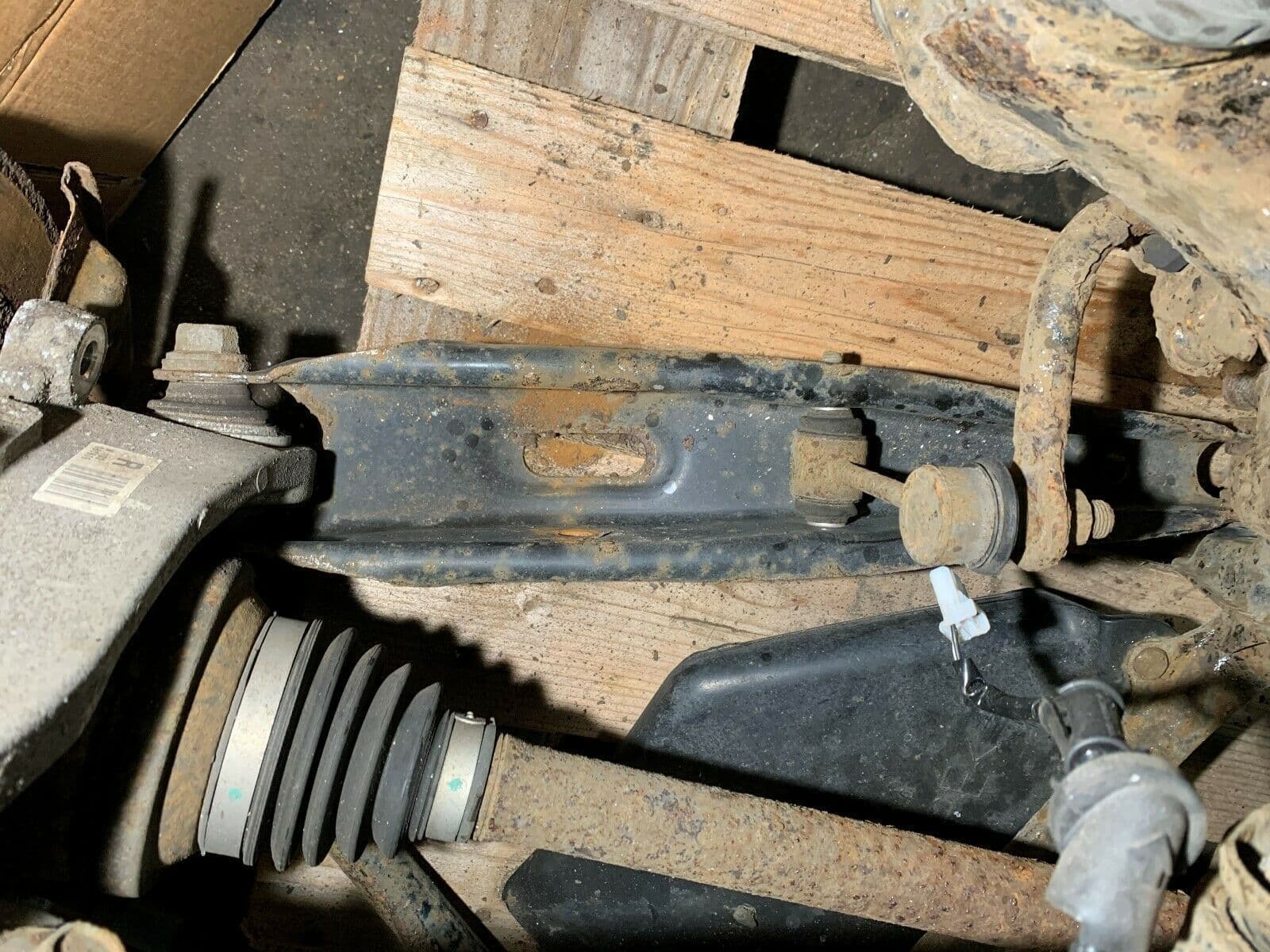 2007 LEXUS IS220 COMPLETE REAR AXLE SUBFRAME DIFFERENTIAL ARMS HUB BEARING