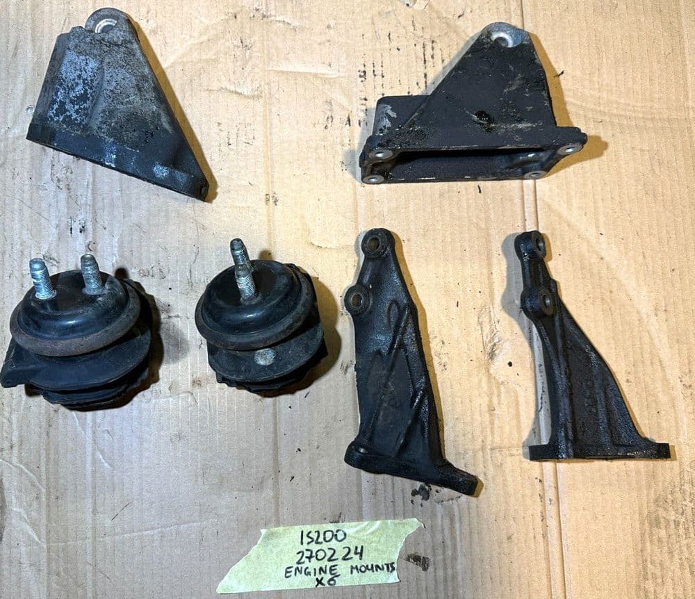 99-05 LEXUS IS200 1GFE ENGINE MOUNT BRACKET SET MIX JOB LOT
