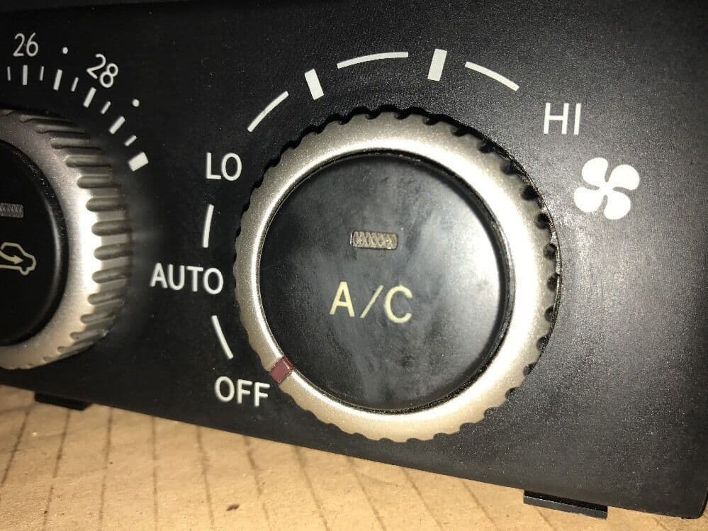 99-05 LEXUS IS200 IS300 CLIMATE CONTROL PANEL SWITCHES HEATER AC 88650 ...