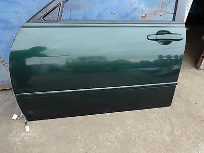 99-05 LEXUS IS200 IS300 COMPLETE FRONT PASSENGER SIDE DOOR GREEN 6Q7