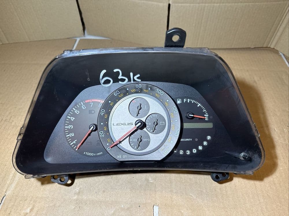 99-05 LEXUS IS200 SPEEDO CLOCK INSTRUMENT CLUSTER 63K MILES AUTOMATIC