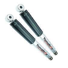 DEFENDER REAR SHOCK ABSORBERS ALL TERRAIN SHOCKS STD TRAVEL TERRAFIRMA ...