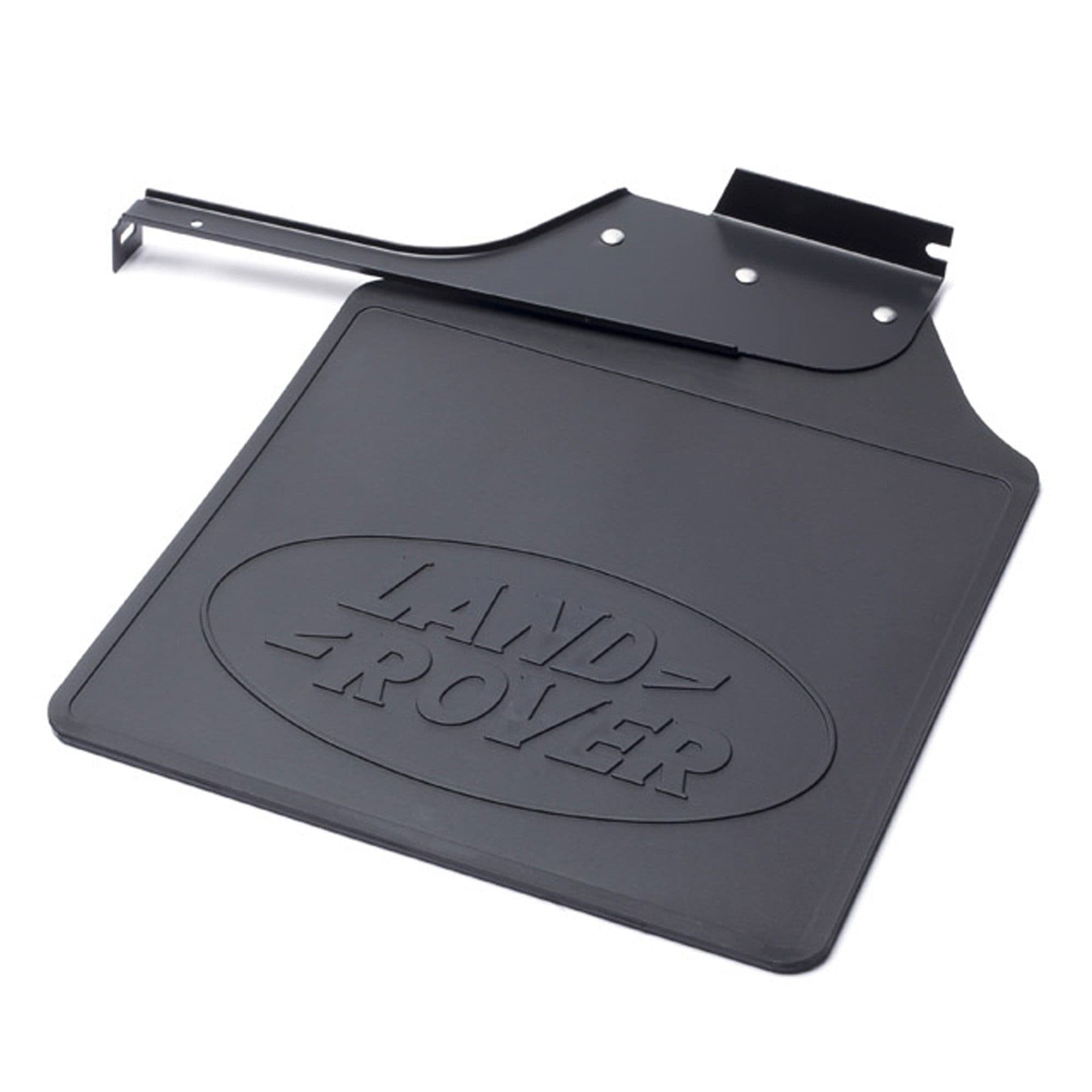 DEFENDER RH REAR MUDFLAP WITH BRACKET 110 & 130