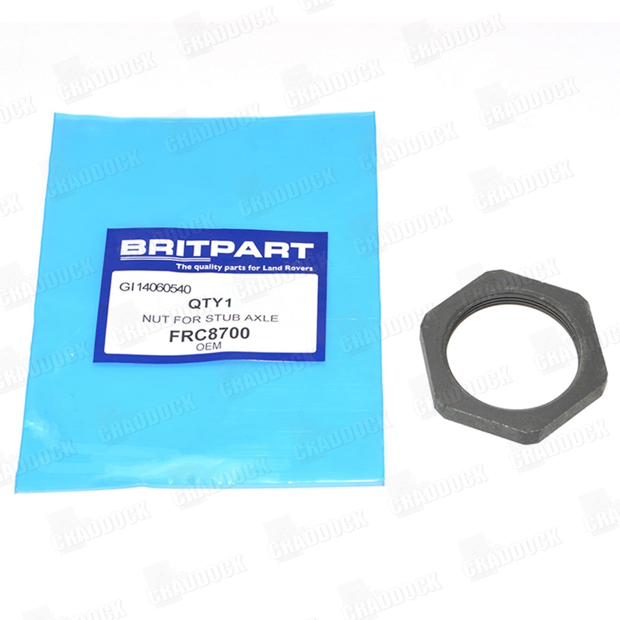 DISCOVERY 1 WHEEL HUB EARLY TYPE LOCKING NUT FRC8700