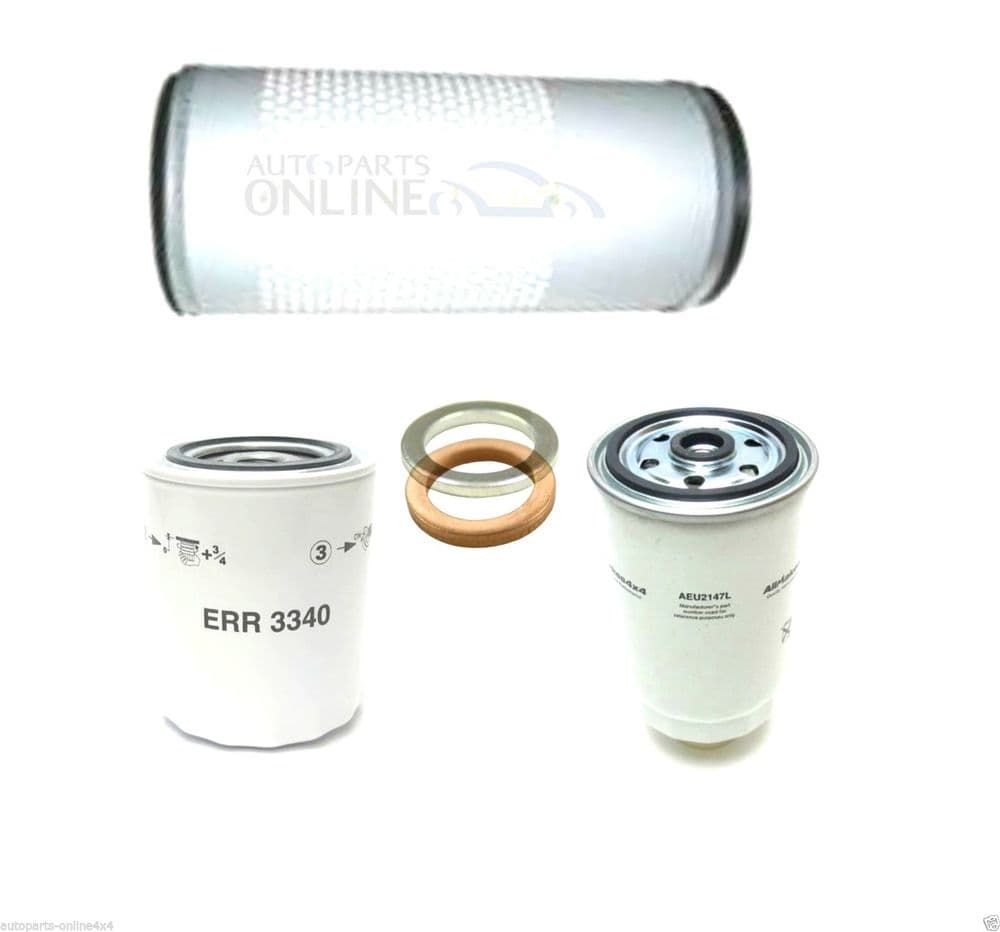 LAND ROVER DEFENDER 300TDI SERVICE FILTER KIT OIL AIR & FUEL FILTERS
