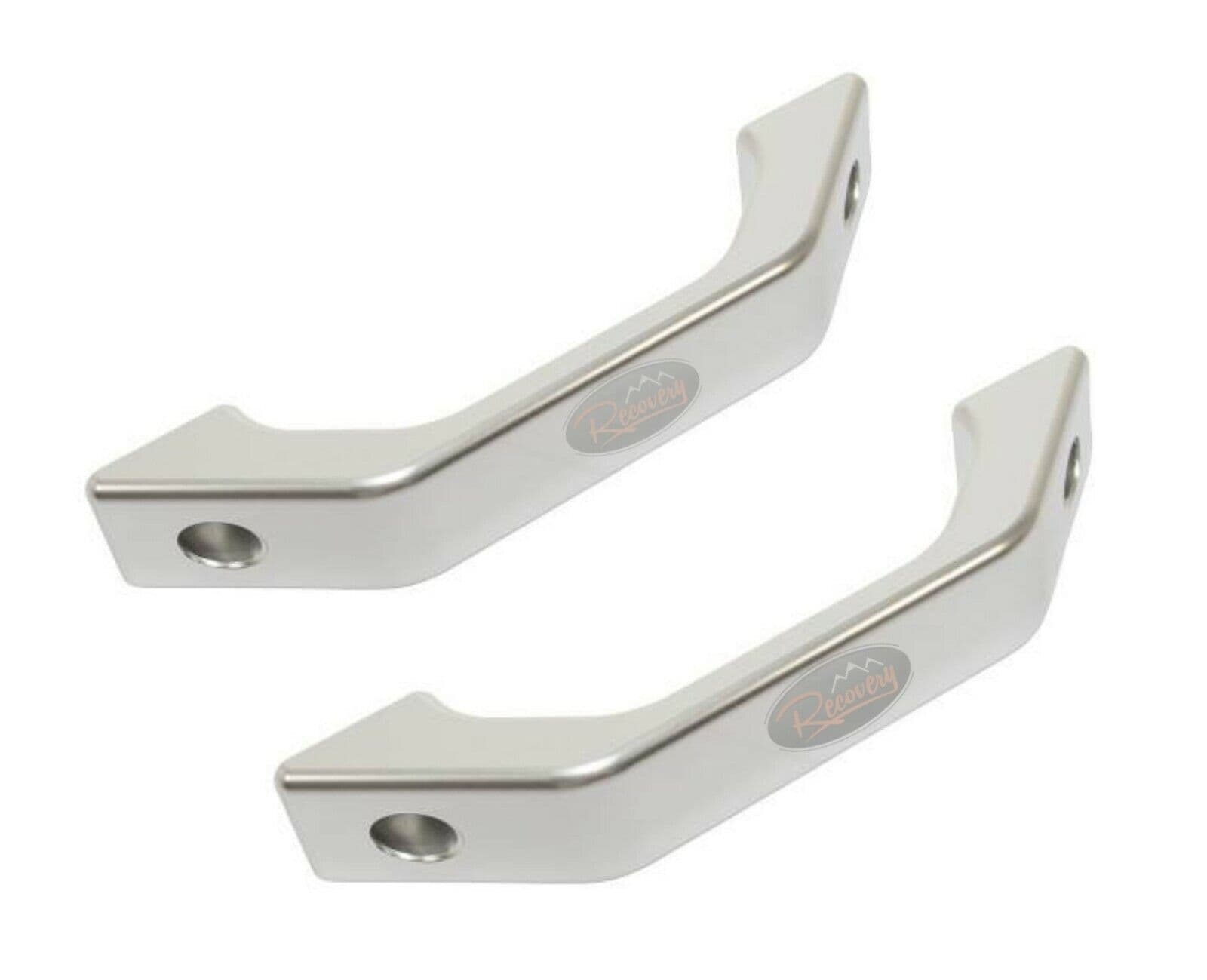 Land Rover Defender Silver Billet Aluminium Interior Door Handles x2