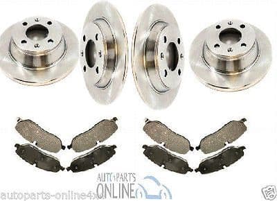 LAND ROVER DISCOVERY 2 FRONT & REAR BRAKE DISC & PAD KIT