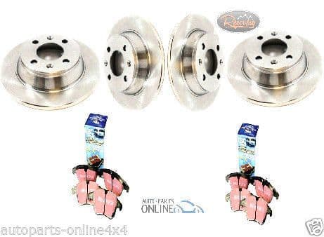 RANGE ROVER SPORT DRILLED & GROOVED PERFORMANCE DISCS &PAD SET FRONT ...