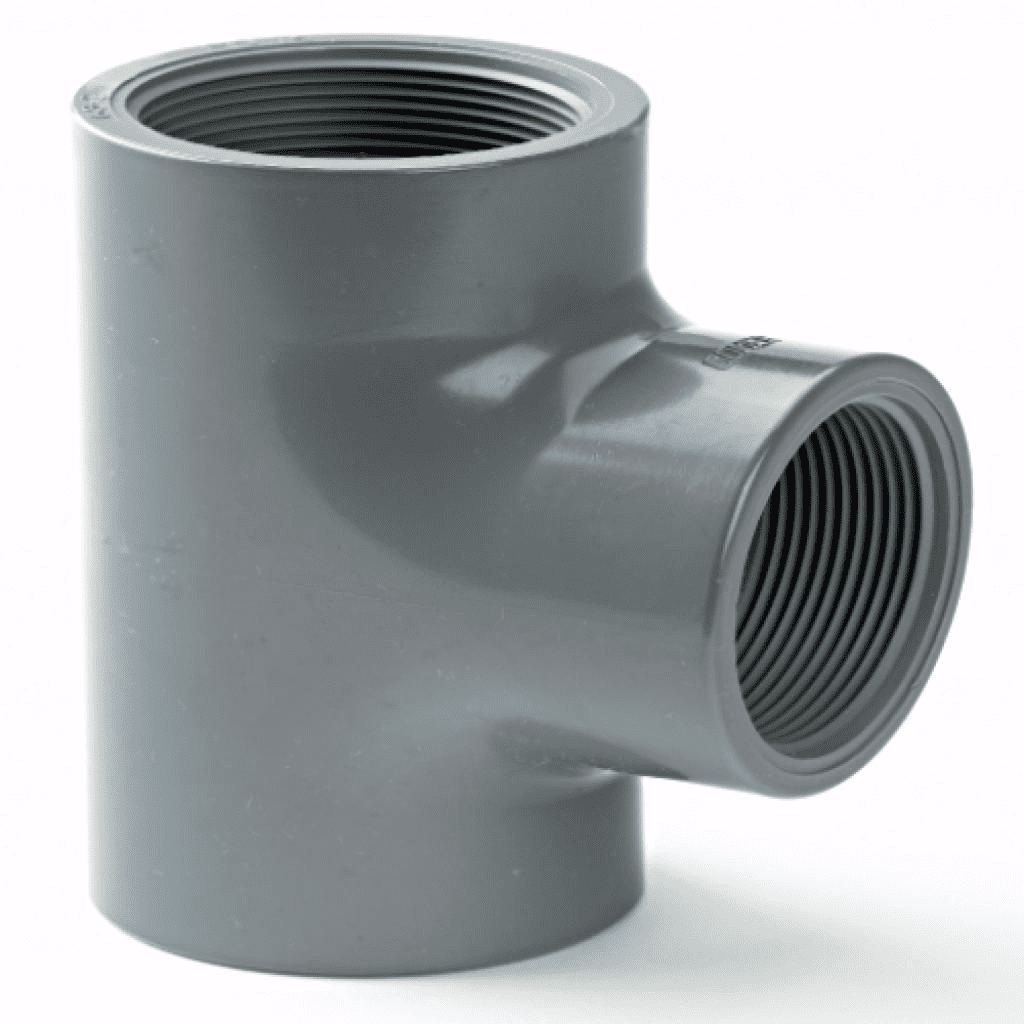 ABS Equal Tee Threaded Imperial Inch