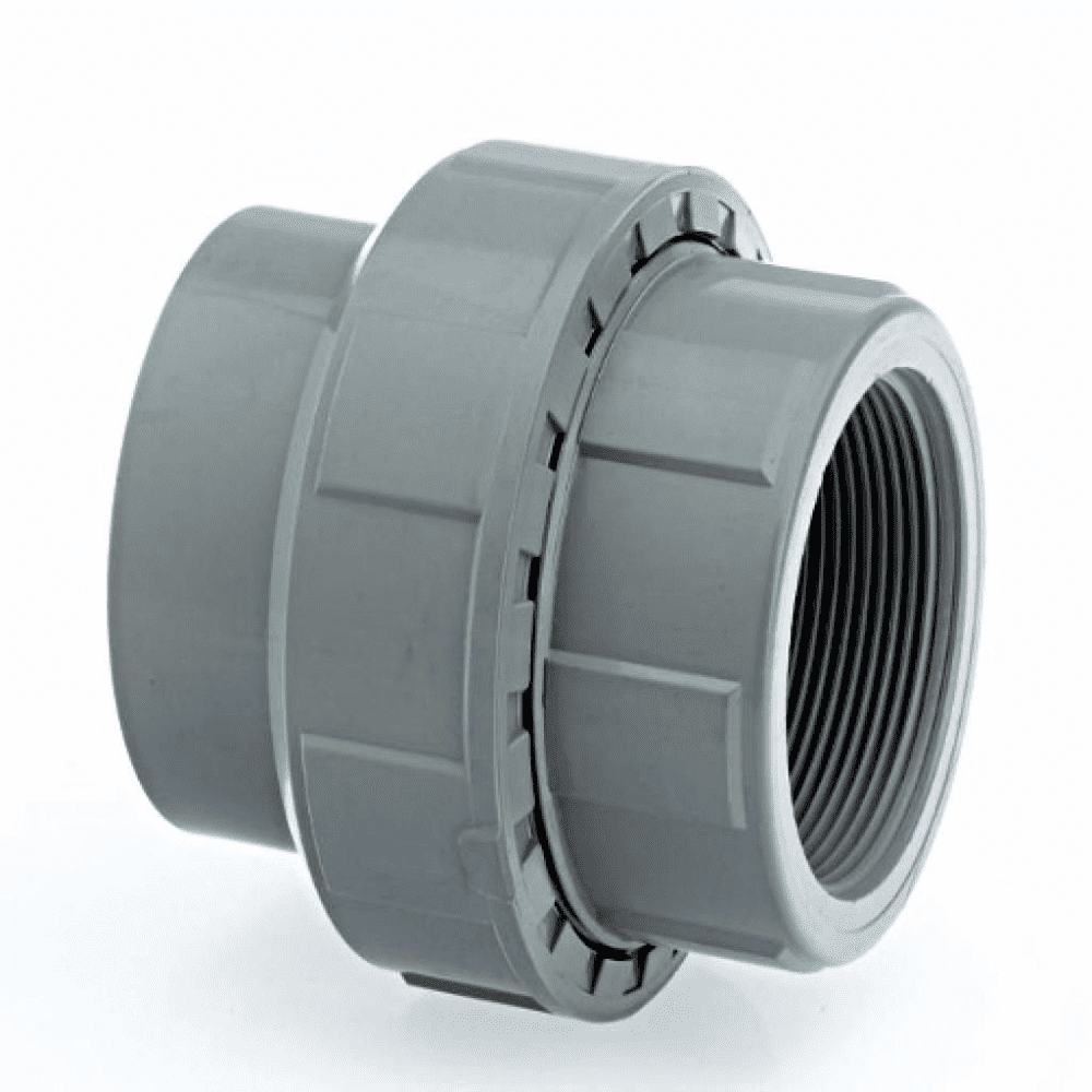 ABS Union Plain to Threaded - Inch / Imperial