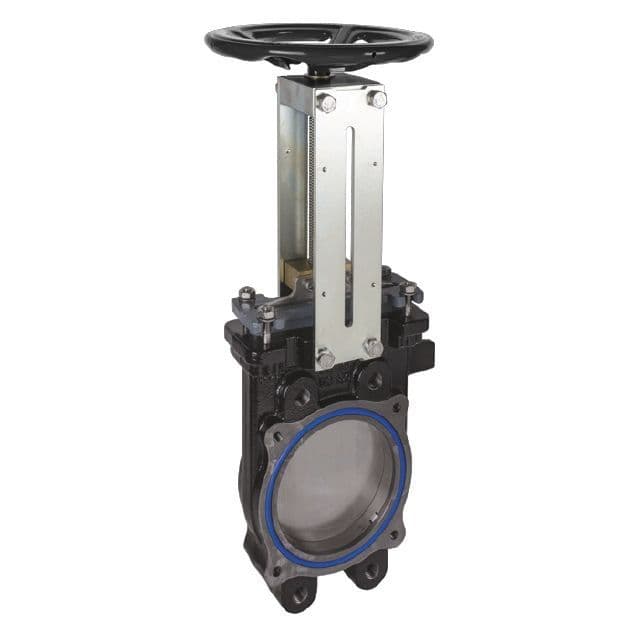 Cast Iron Knife Gate Valve Unidirectional Handwheel Operated AGRI ...