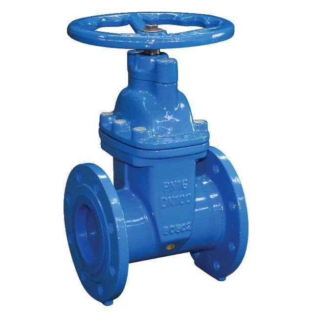Ductile Iron Gate Valve Flanged PN16 Soft Seated