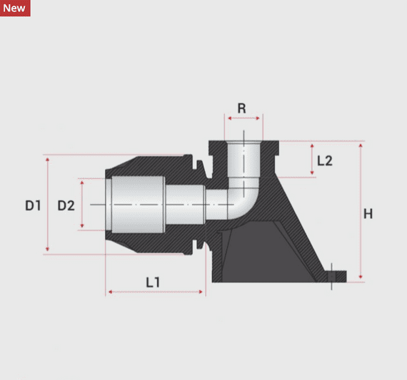 Polypropylene Female Threaded Deck Elbow