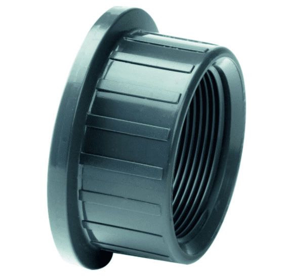 PVC Metric Valve End Threaded