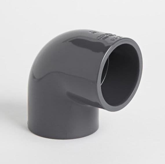 PVC Plain Elbow 90 - Metric