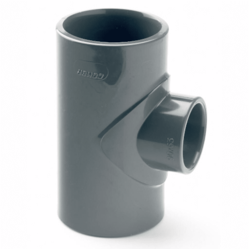 PVC Reducing Tee Plain Imperial / Inch- All sizes