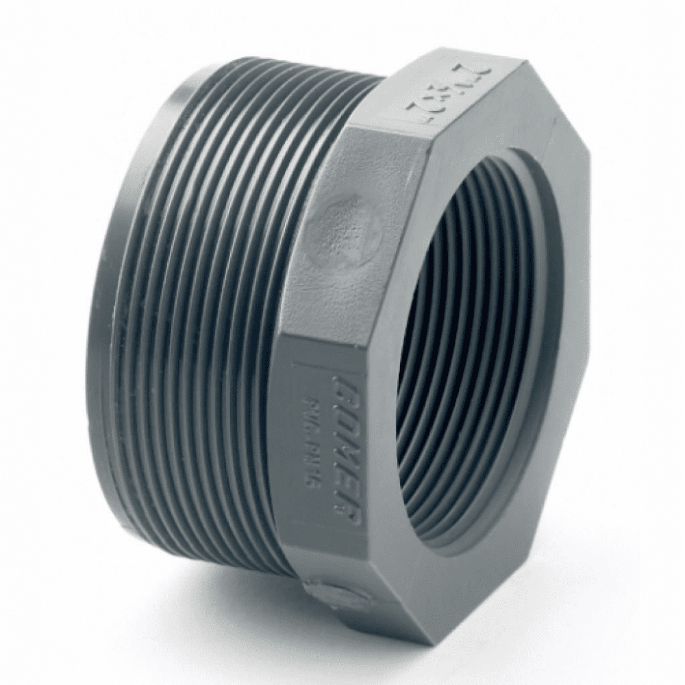 PVC-U Reducing Bush Short Threaded Imperial / Inch- All sizes