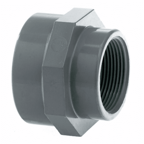 PVC Imperial Threaded Pipe Fittings | BSP Threaded PVC
