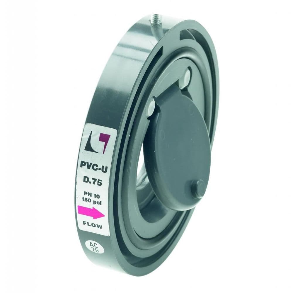 Standard Wafer Type Check Valve - With Spring - EPDM Seal