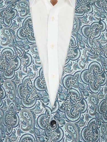 Blue Paisley Jacket