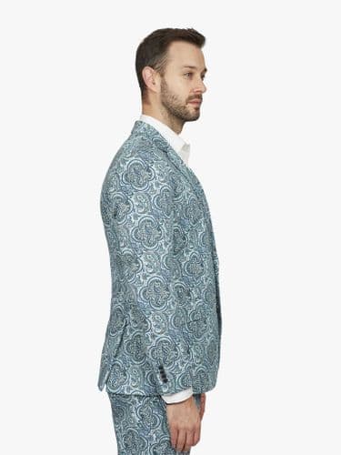Blue Paisley Jacket