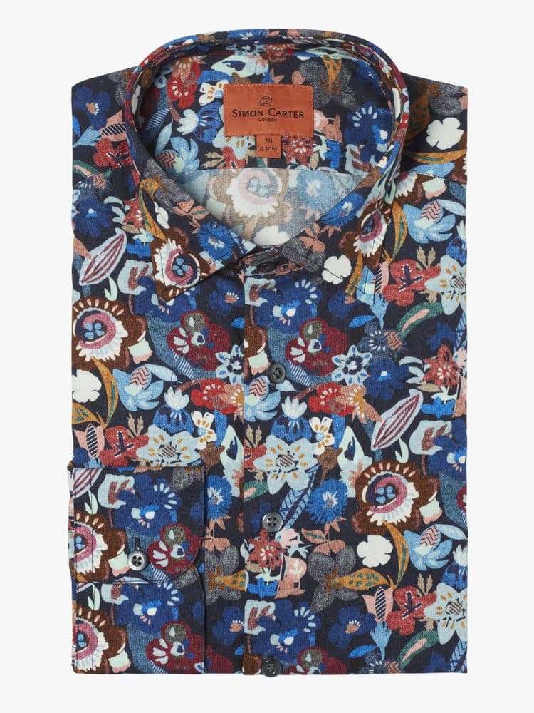 Multi Floral Soft Shirt