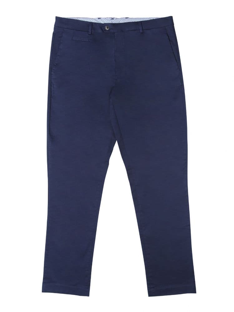 Navy Cotton Chinos