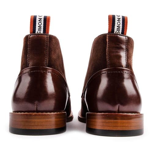 Simon Carter Byrd 2 Brown Suede Boots