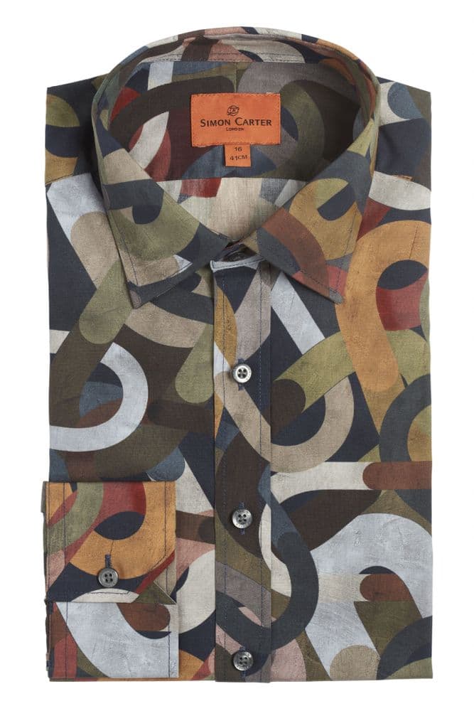 Simon Carter Dark Chains Shirt