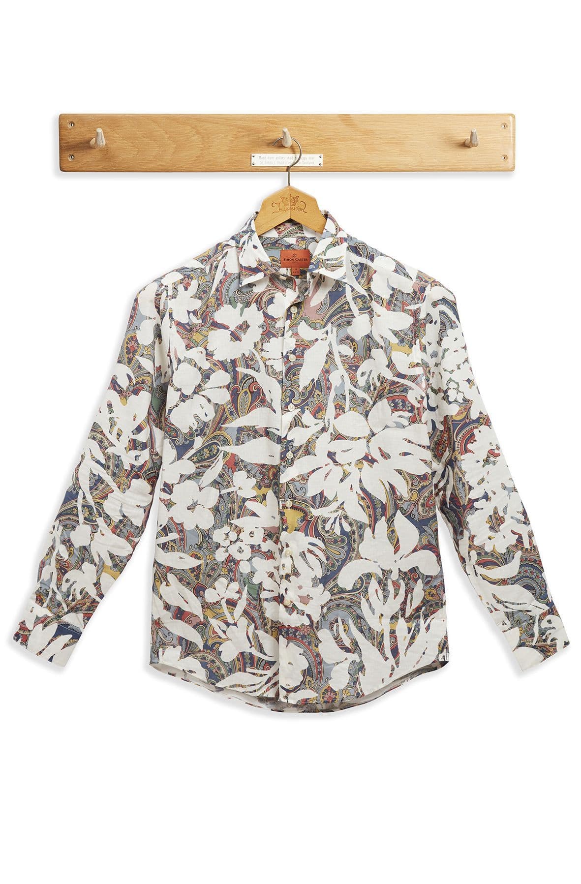 Simon Carter Paisley Stencil Shirt