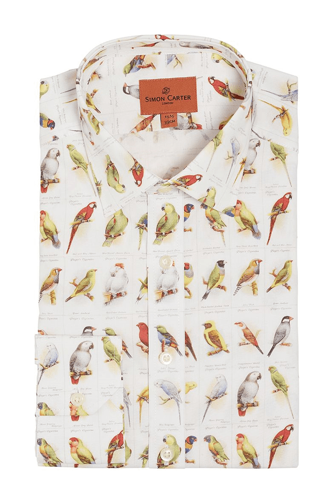 Simon Carter Parrot Print Shirt