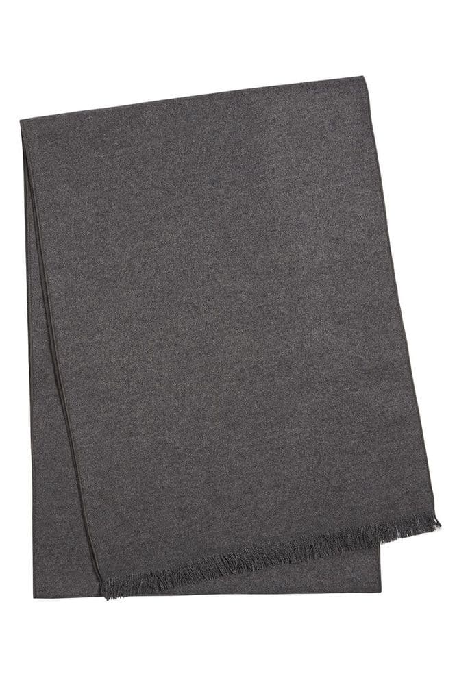 Simon Carter Silk Scarf Grey