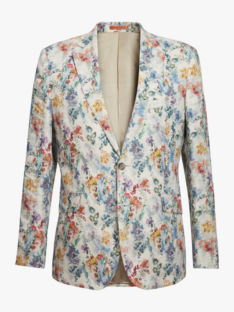 Watercolour Floral Jacket