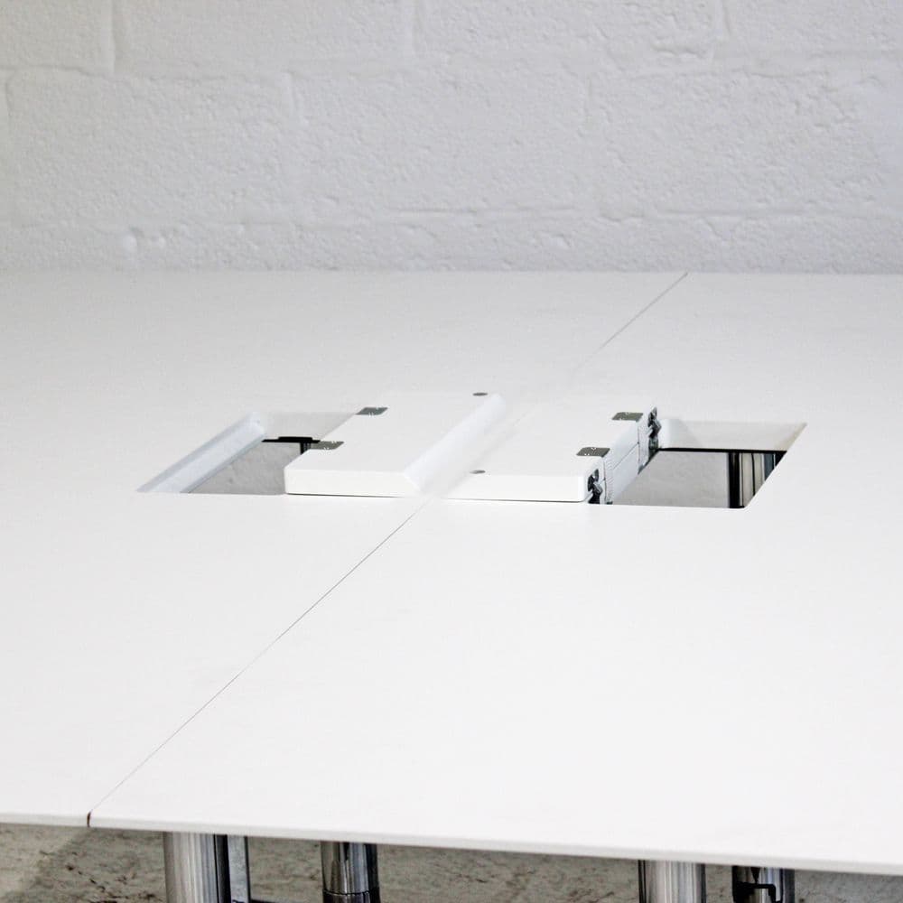 2m x 2m White Table | Square table | Large Square Table