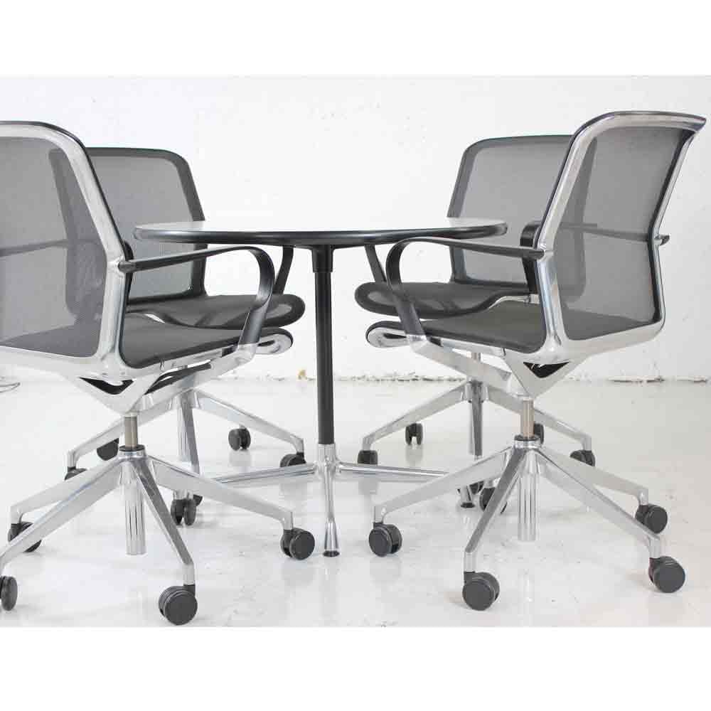 4 x Bene Filo Chairs & 1 x Vitra Eames Table | chairs and table ...