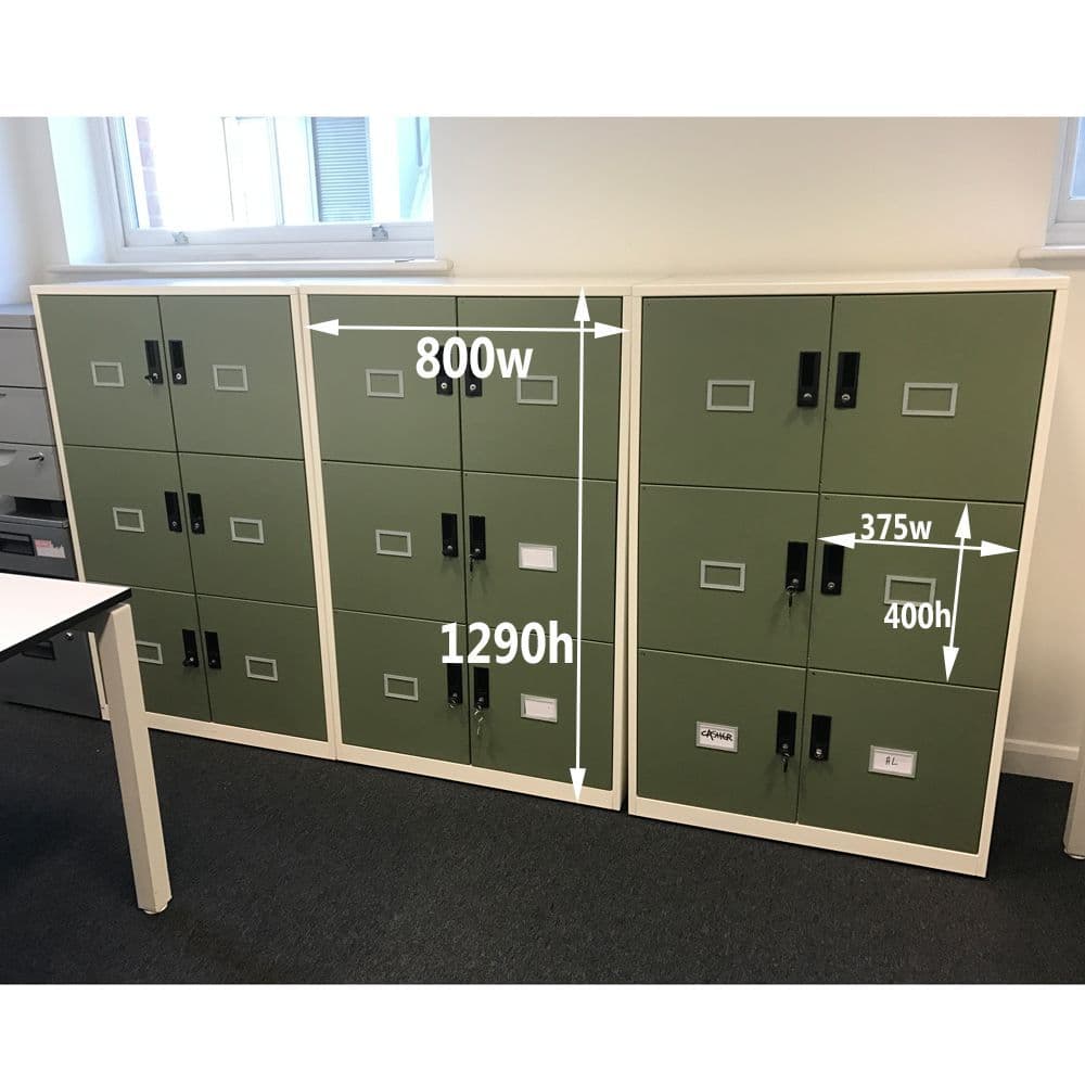 6 Door Triumph Metrix Locker | locker unit | office lockers