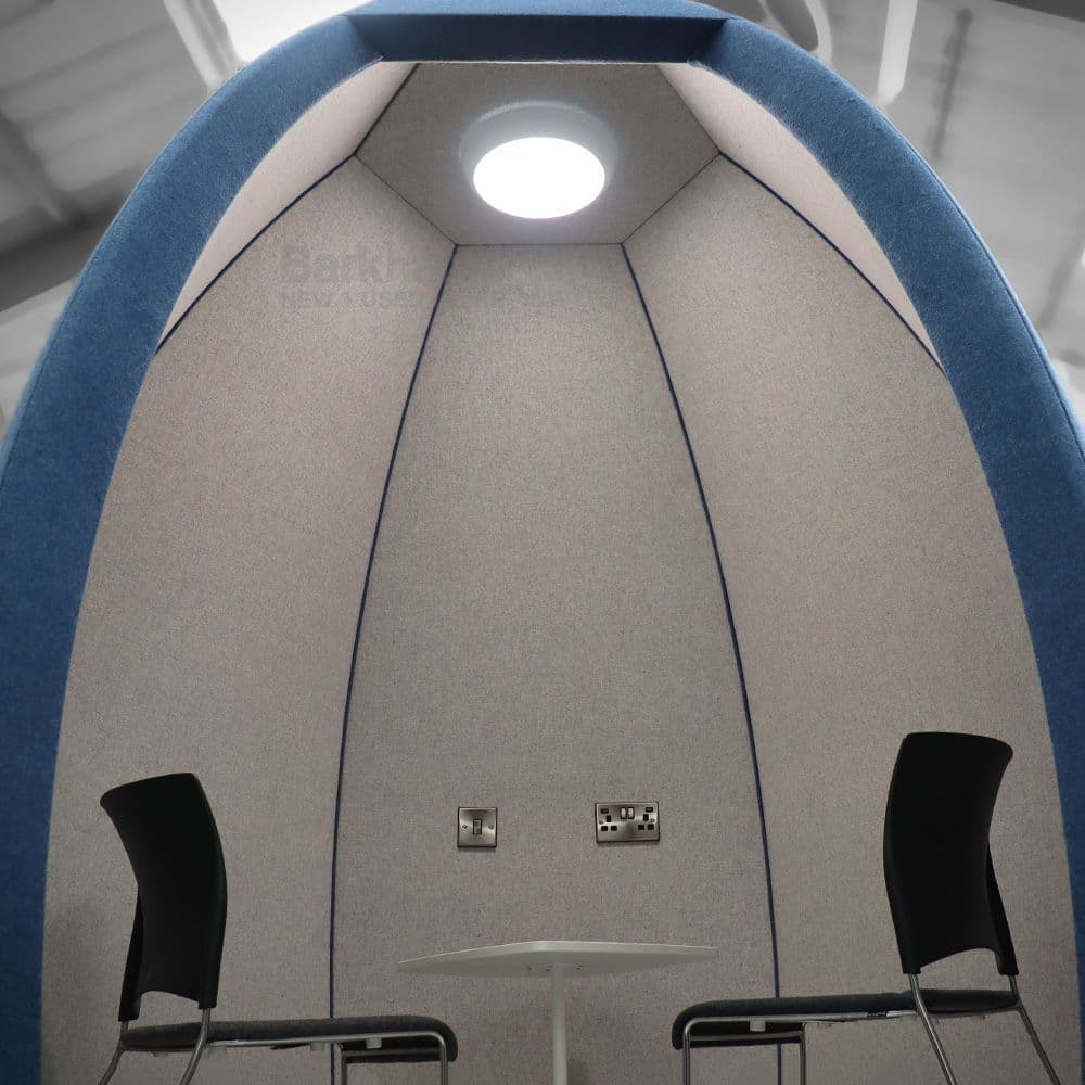 AgilePOD Acoustic Office Pod Dark Blue| Dark Blue Acoustic Office Pod ...