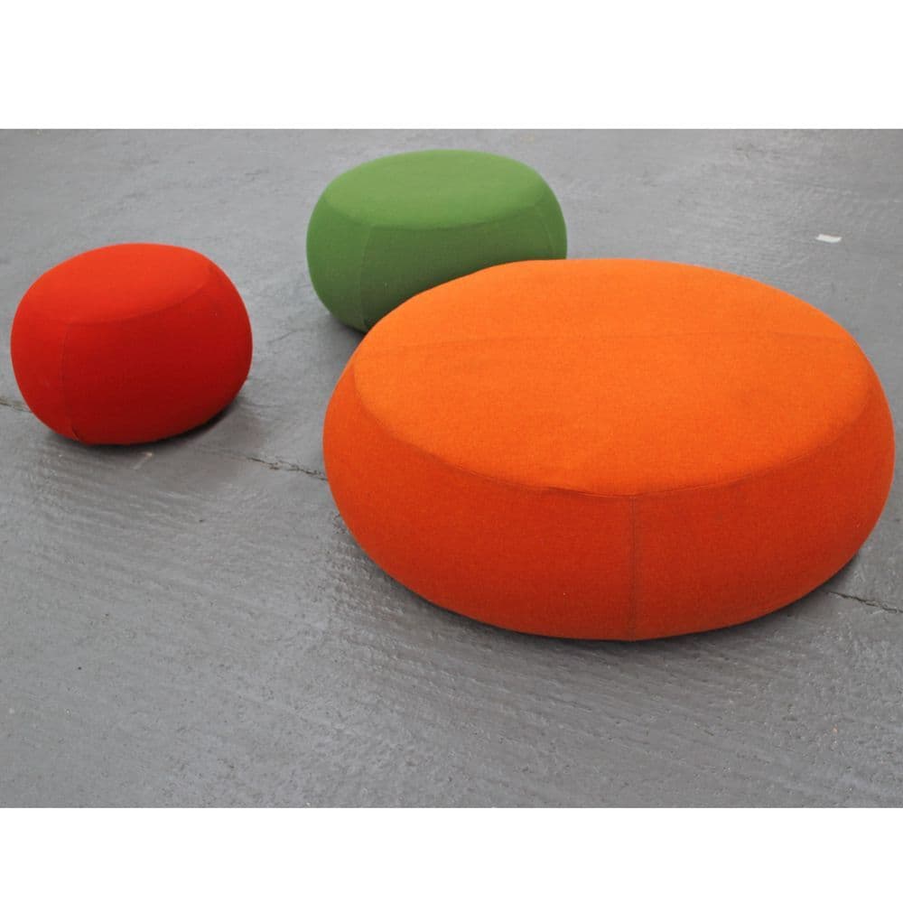 Arper PIX Collection (all 3 items) | upholstered pouf | colourful ottoman