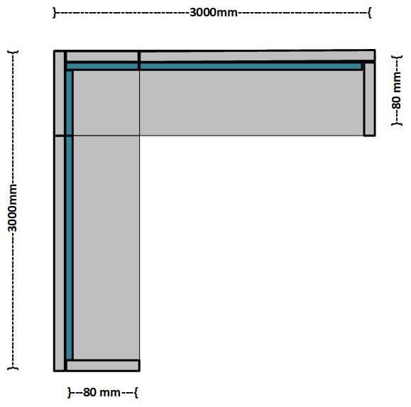 Arthur City Scape Sofa by Lyndon, Boss Design | L-Shape Sofa | Boss ...