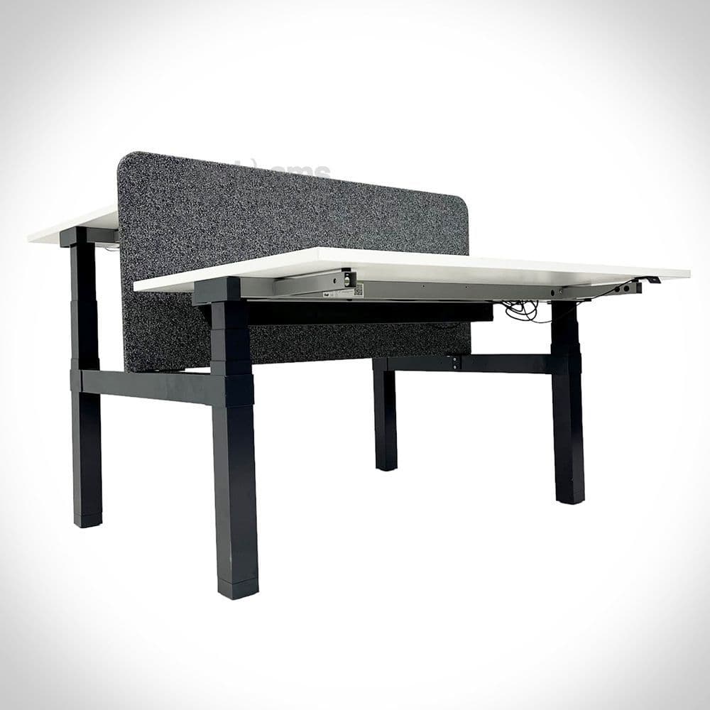 Assmann Canvaro Compact Sit-Stand Bench Desk | Double Sit-Stand Bench ...