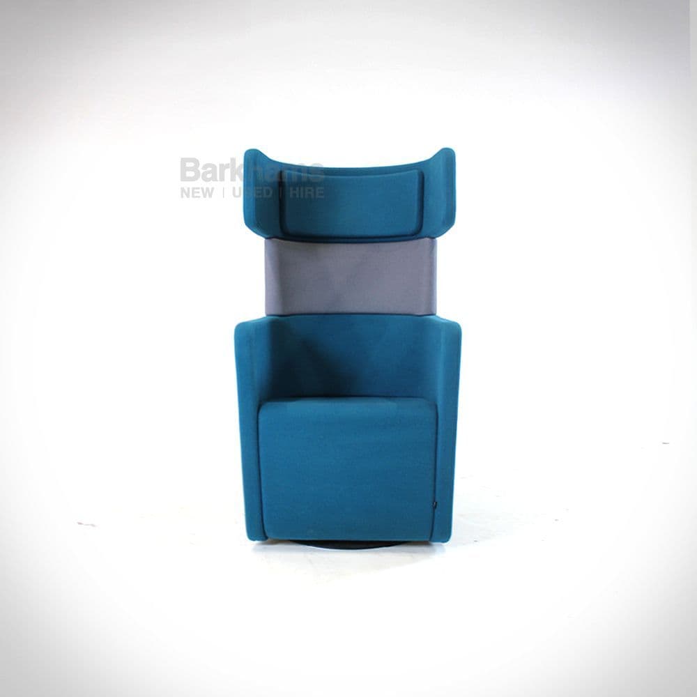 Bene Parcs Wing Chair | Bene Wing Chair | Blue Reception Chair